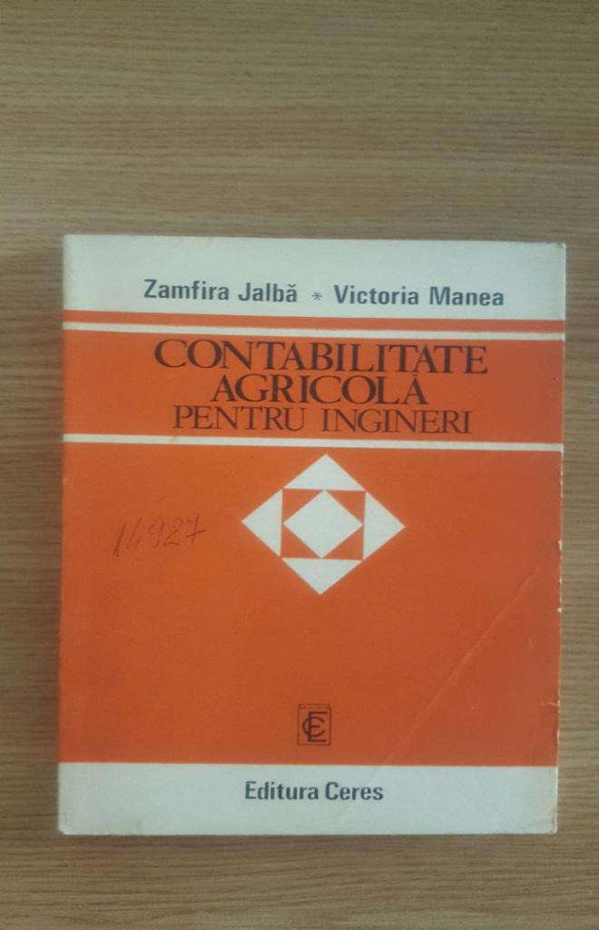 Contabilitate agricola pentru ingineri – Biblioteca Brazi